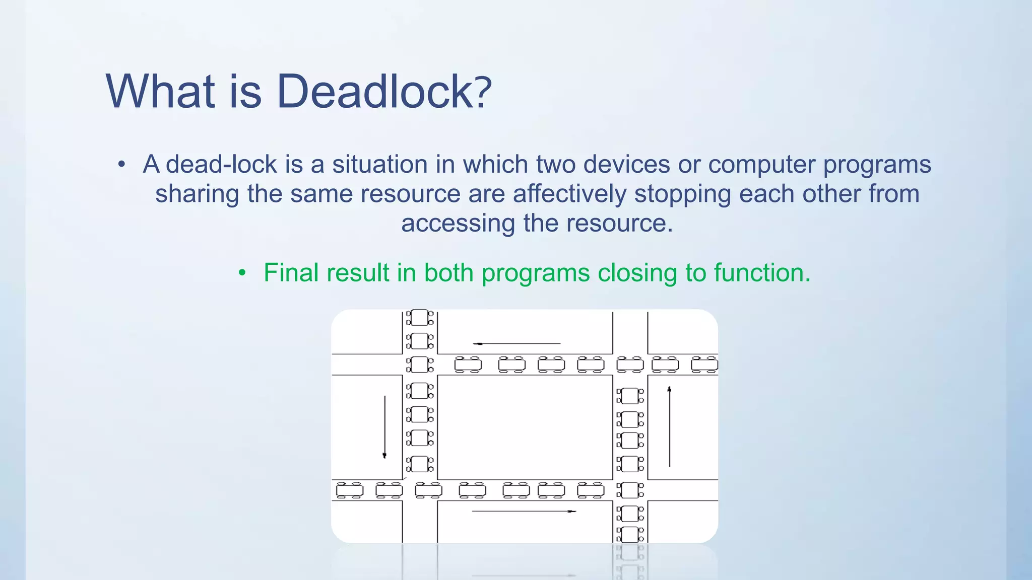 Dead Lock in operating system | PPTX