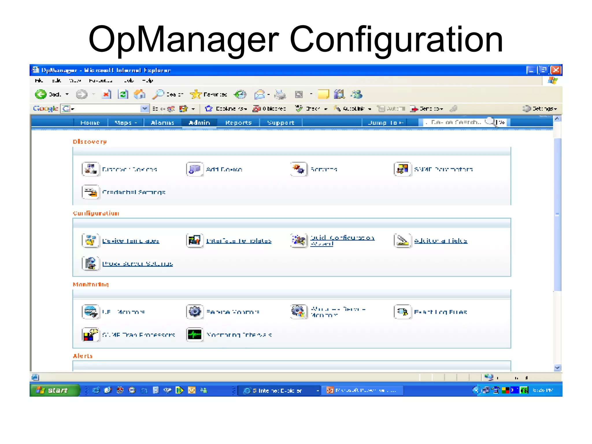 Op Manager Software | PPT | Operating Systems | Computer Software and ...