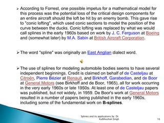SPLINE_FUNCTION_AND_ITS_APPLICATIONS_(AMITY).ppt