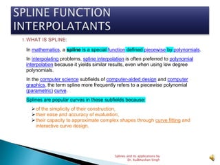 SPLINE_FUNCTION_AND_ITS_APPLICATIONS_(AMITY).ppt