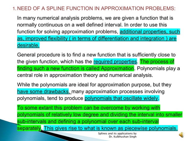 SPLINE_FUNCTION_AND_ITS_APPLICATIONS_(AMITY).ppt