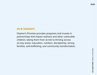 Orphan’s Promise 2019-2020 Annual Report | PDF | Adoption and Fostering ...
