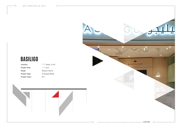 OP3 Design LLC Portfolio 2021 | PPT