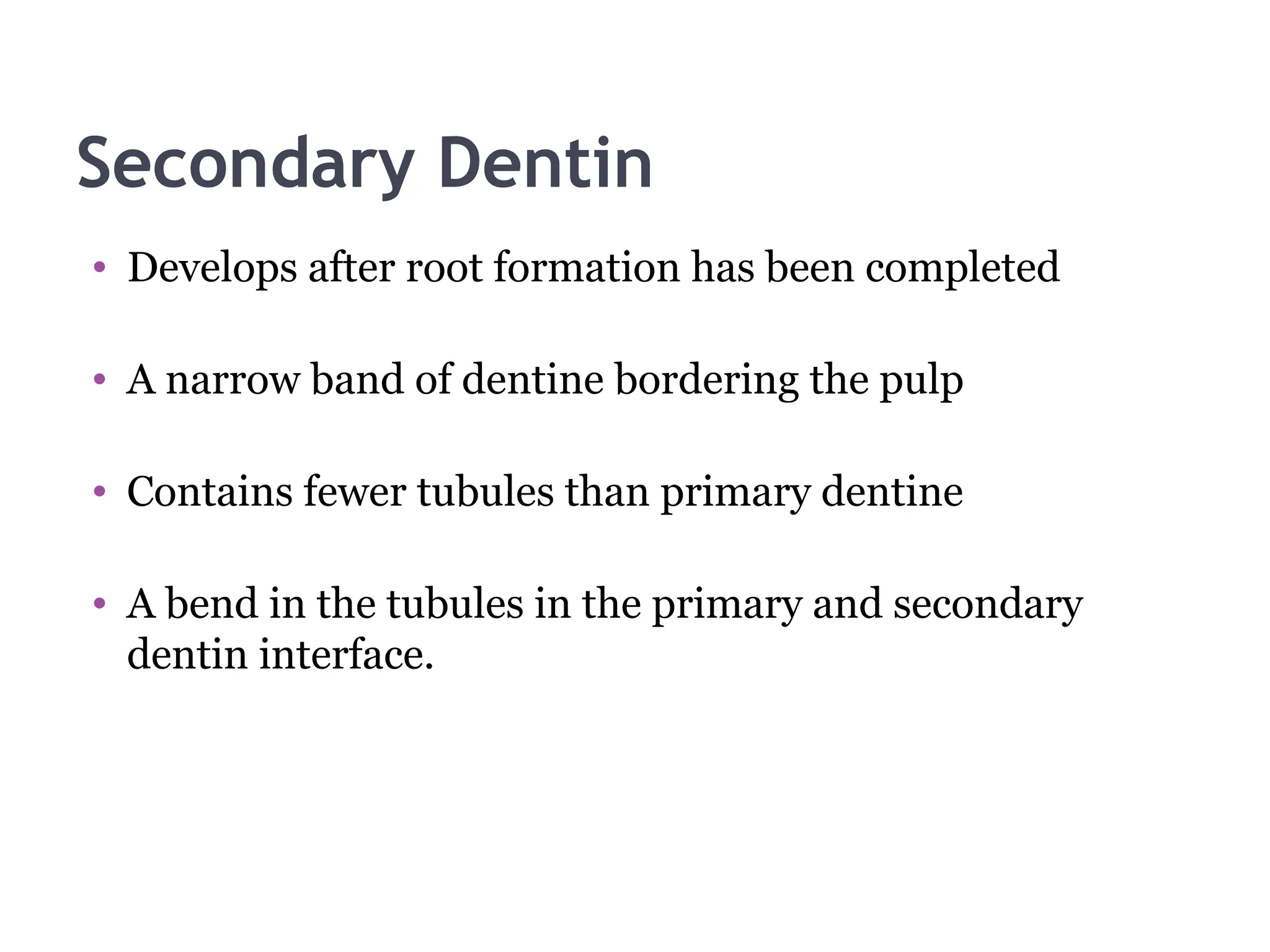 dentinogenesis, formation of dentin and its mineralisation | PPTX | Dental Health | Diseases and ...