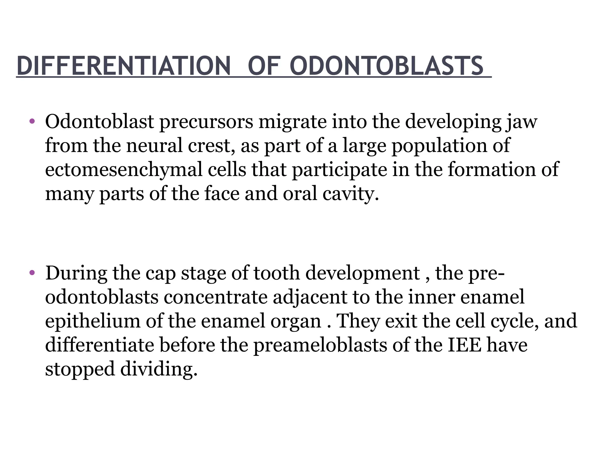 dentinogenesis, formation of dentin and its mineralisation | PPTX | Dental Health | Diseases and ...