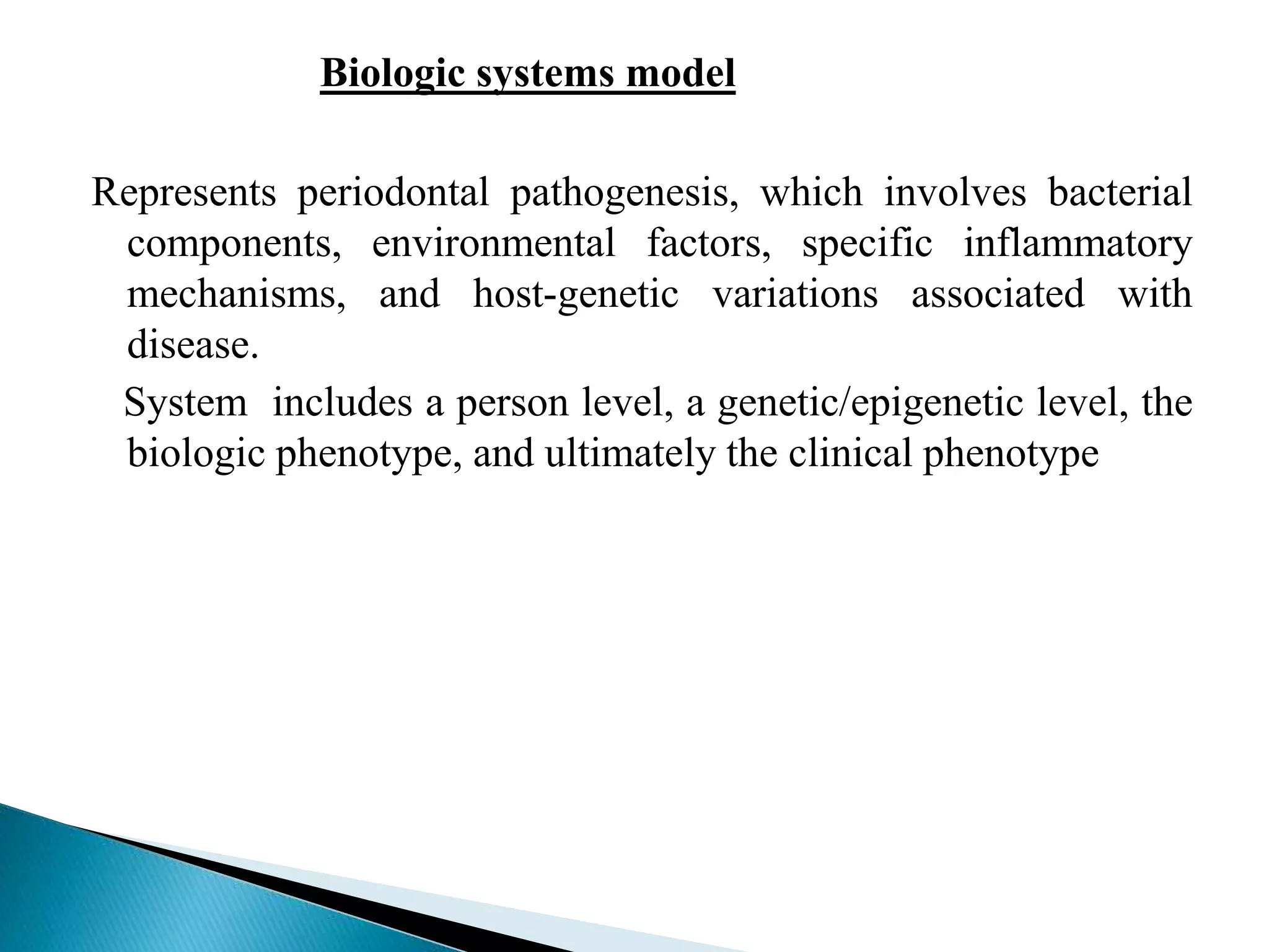 Periodontal pathogenesis | PPTX