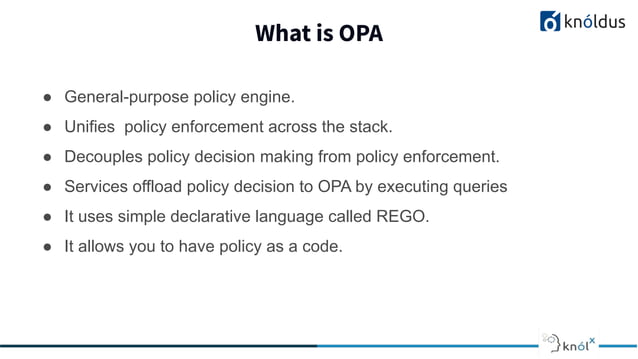 Introduction to OPA | PPT