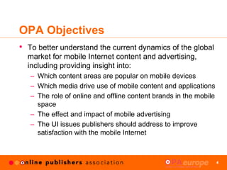 Opa Going Mobile Report Mar07 | PPT