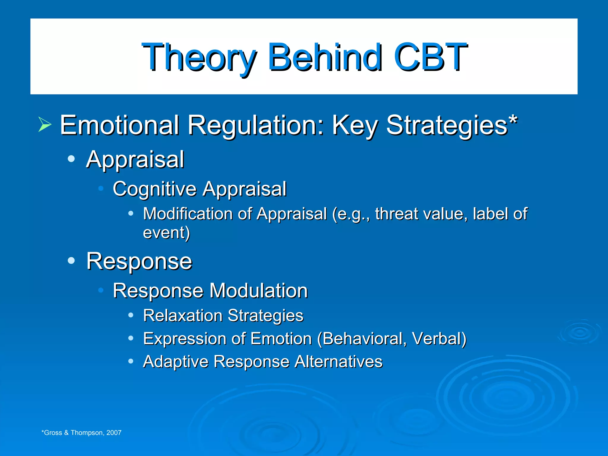 Opa basics of cognitive behavioral therapy | PPT