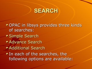 Opac | PPT