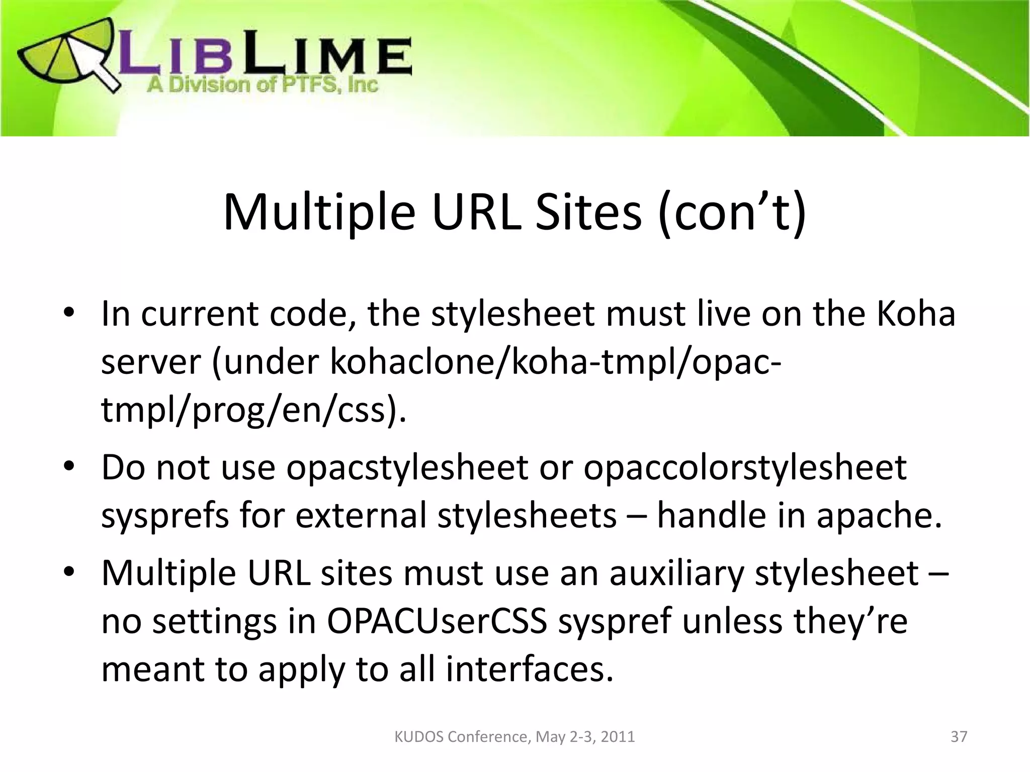 Opac customization | PDF