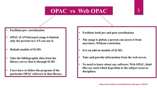 OPAC | PPT