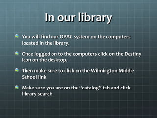 Opac | PPT