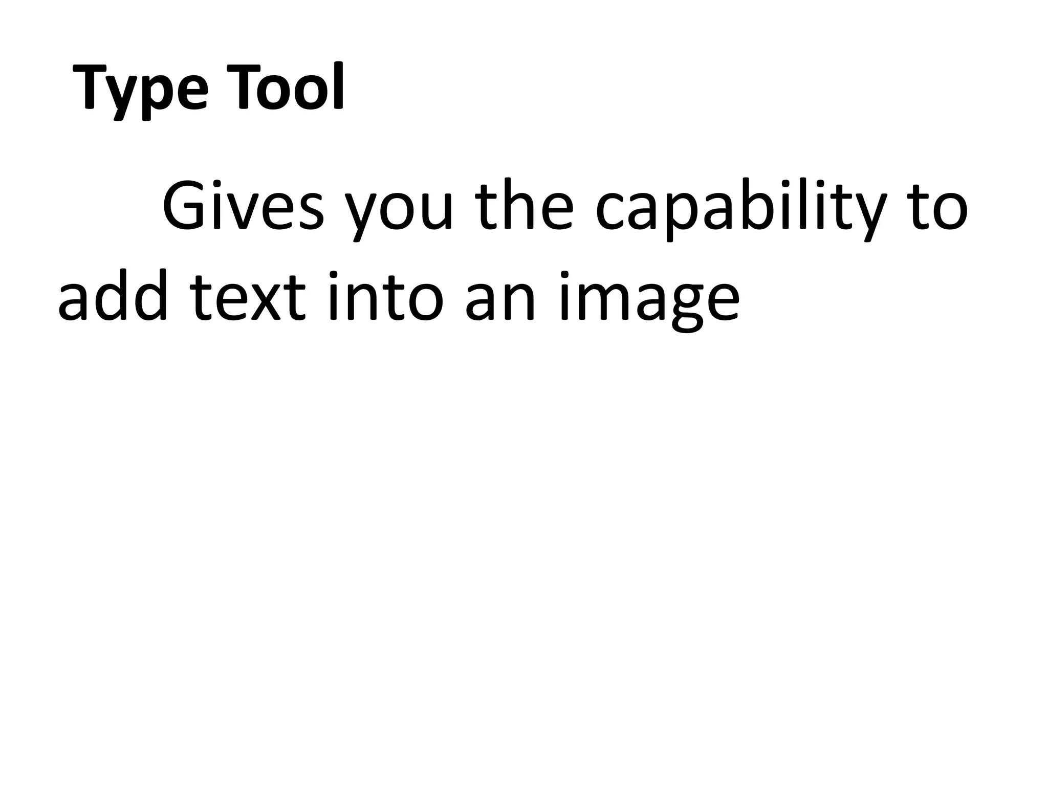 Opacity type-tool-layer-styles | PPTX