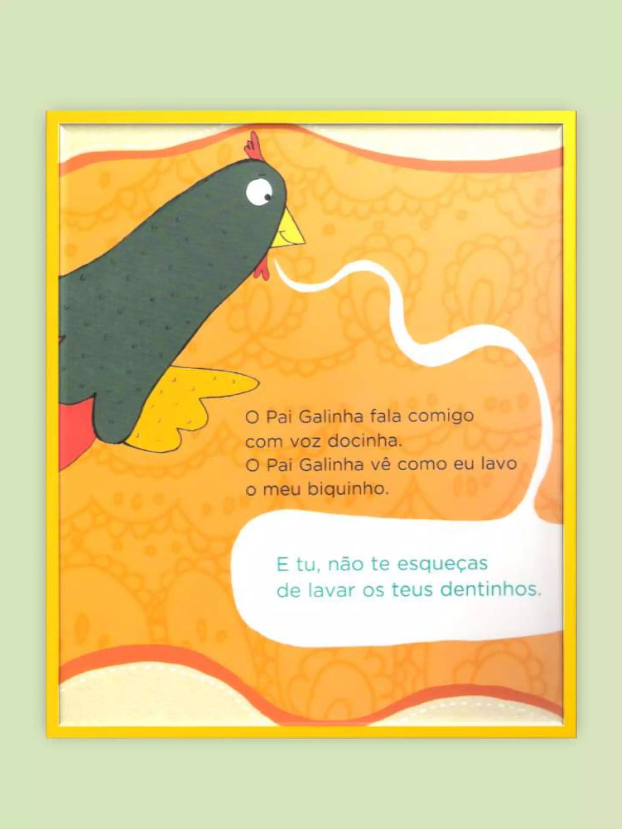 O pai galinha e o filho pintainho | PPTX