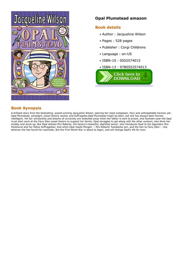 Opal Plumstead amazon | PDF