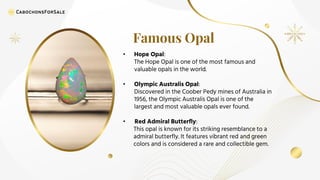 Opal Gemstone: Nature's Masterpiece | PPT