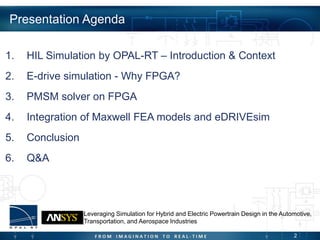 OPAL-RT and ANSYS - HIL simulation | PDF