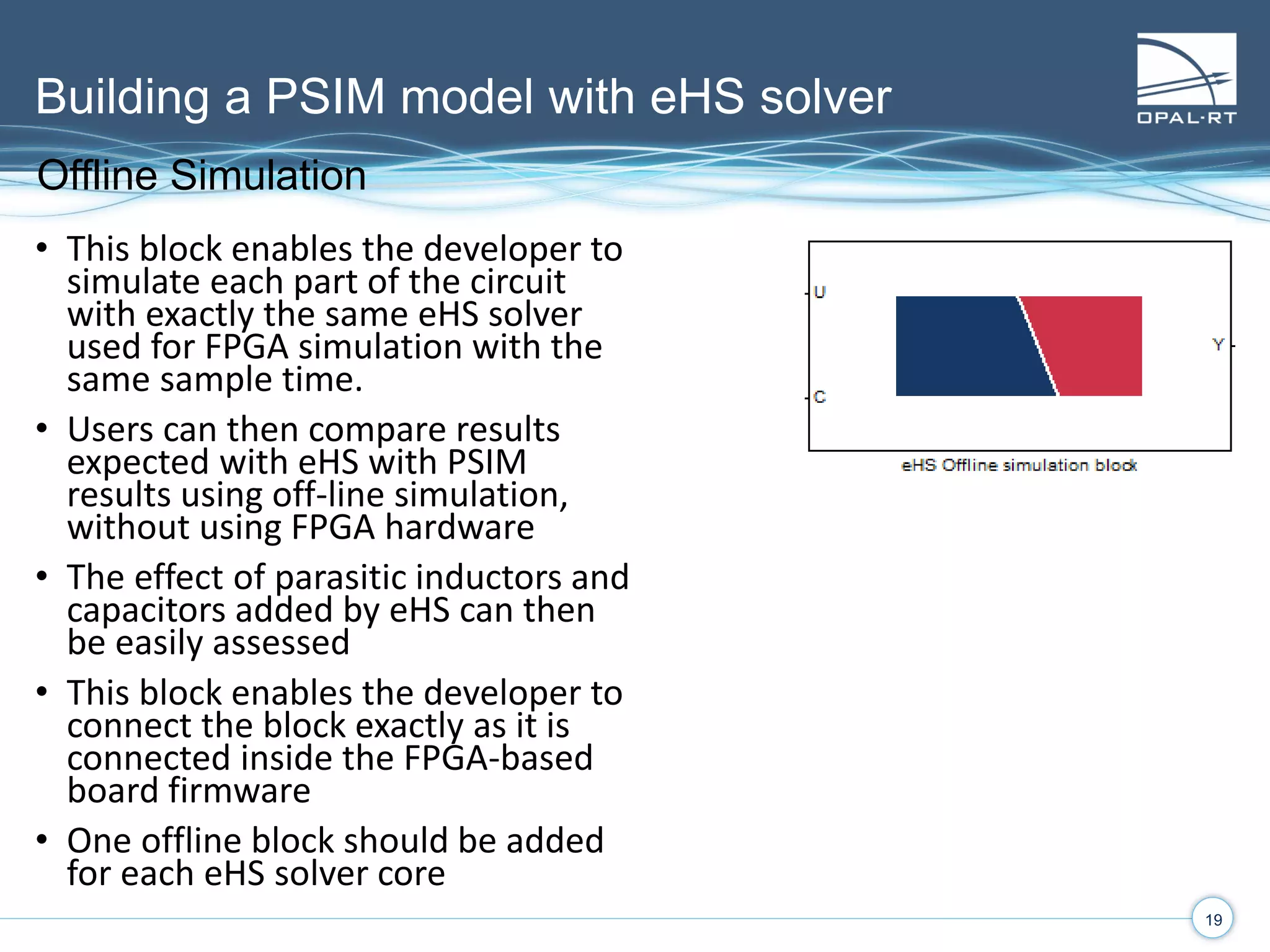 OPAL-RT - PSIM & eHS Interface | PDF