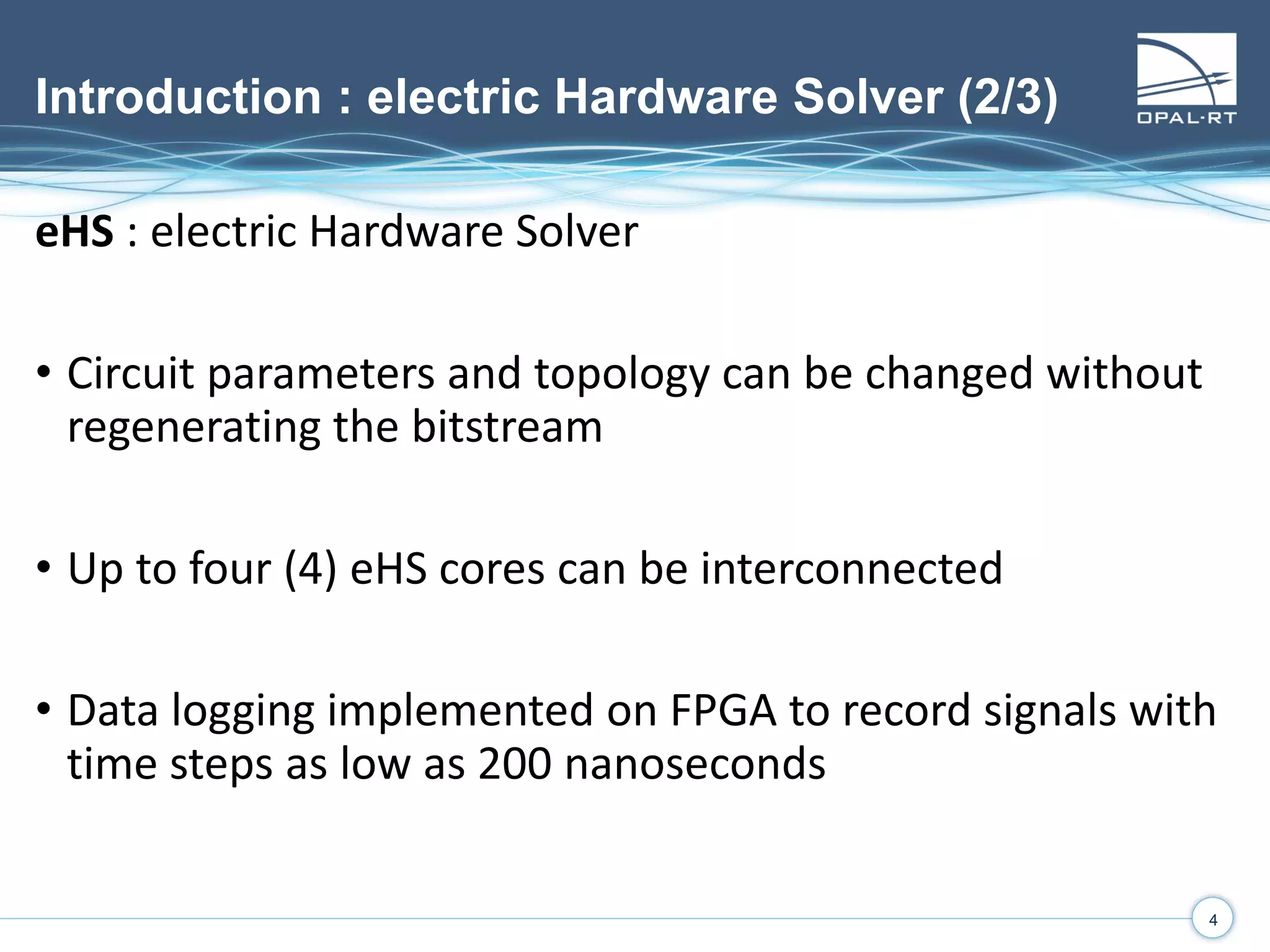 OPAL-RT - PSIM & eHS Interface | PDF