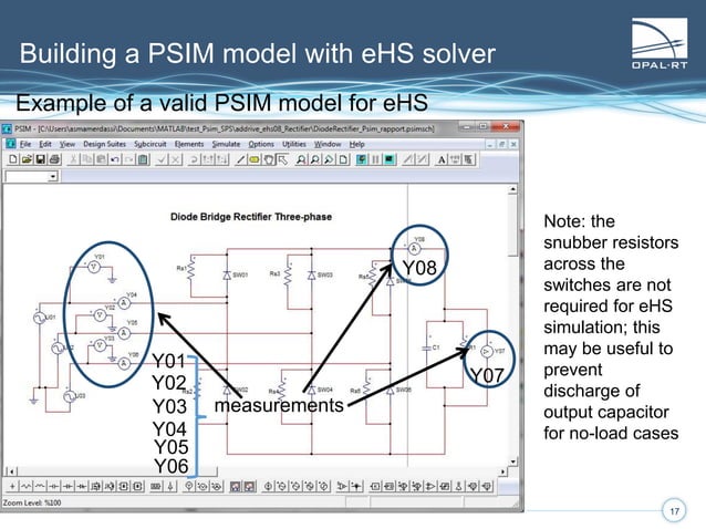 OPAL-RT - PSIM & eHS Interface | PDF | Computing | Technology & Computing