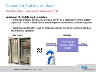 OPAL-RT real-time simulation at RTE | PDF