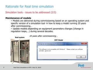 OPAL-RT real-time simulation at RTE | PDF