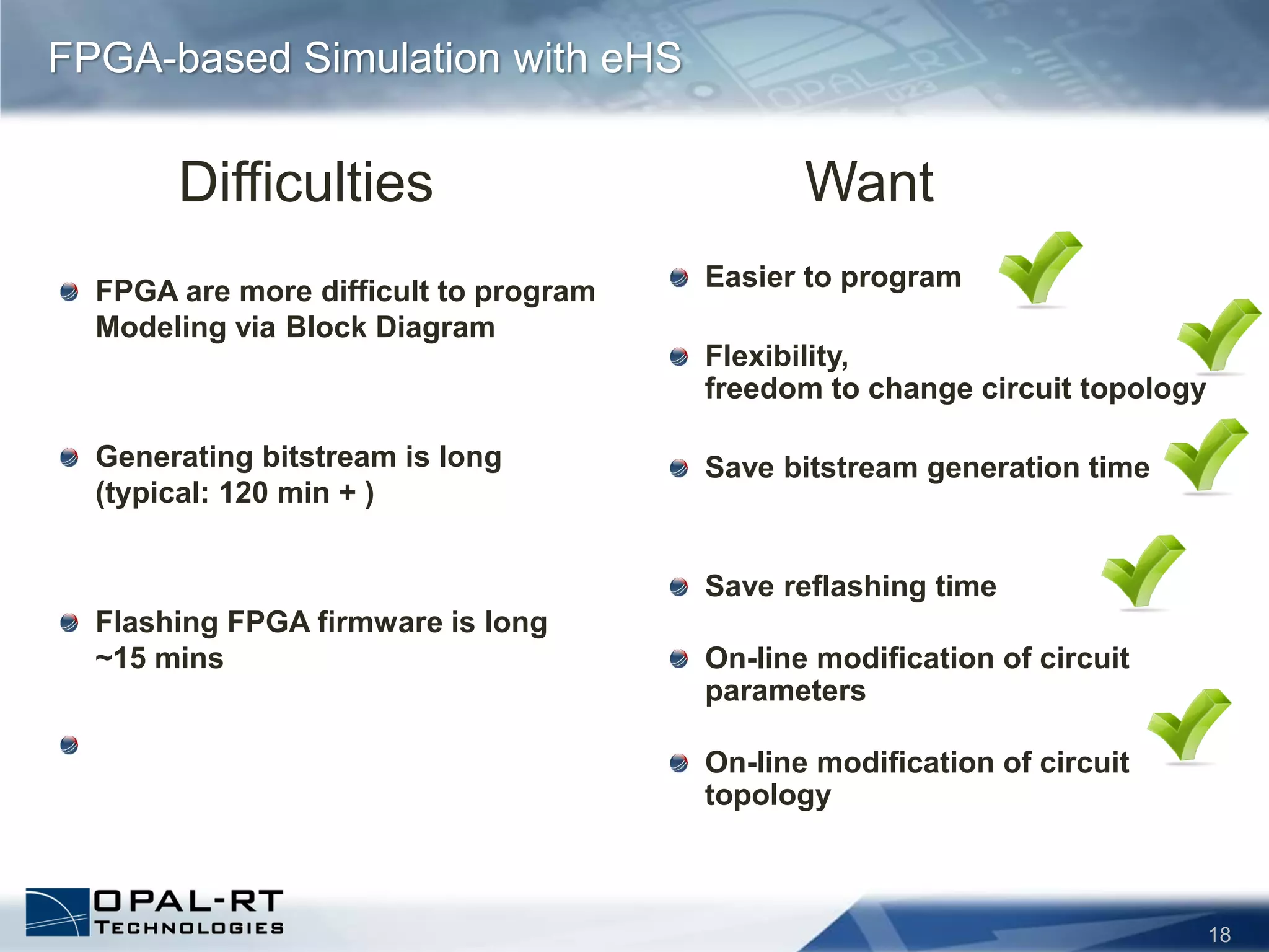 OPAL-RT Real time simulation using RT-LAB | PDF