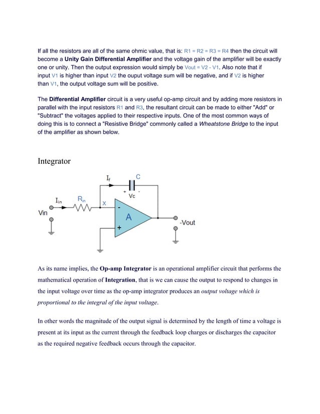 opamp | PDF