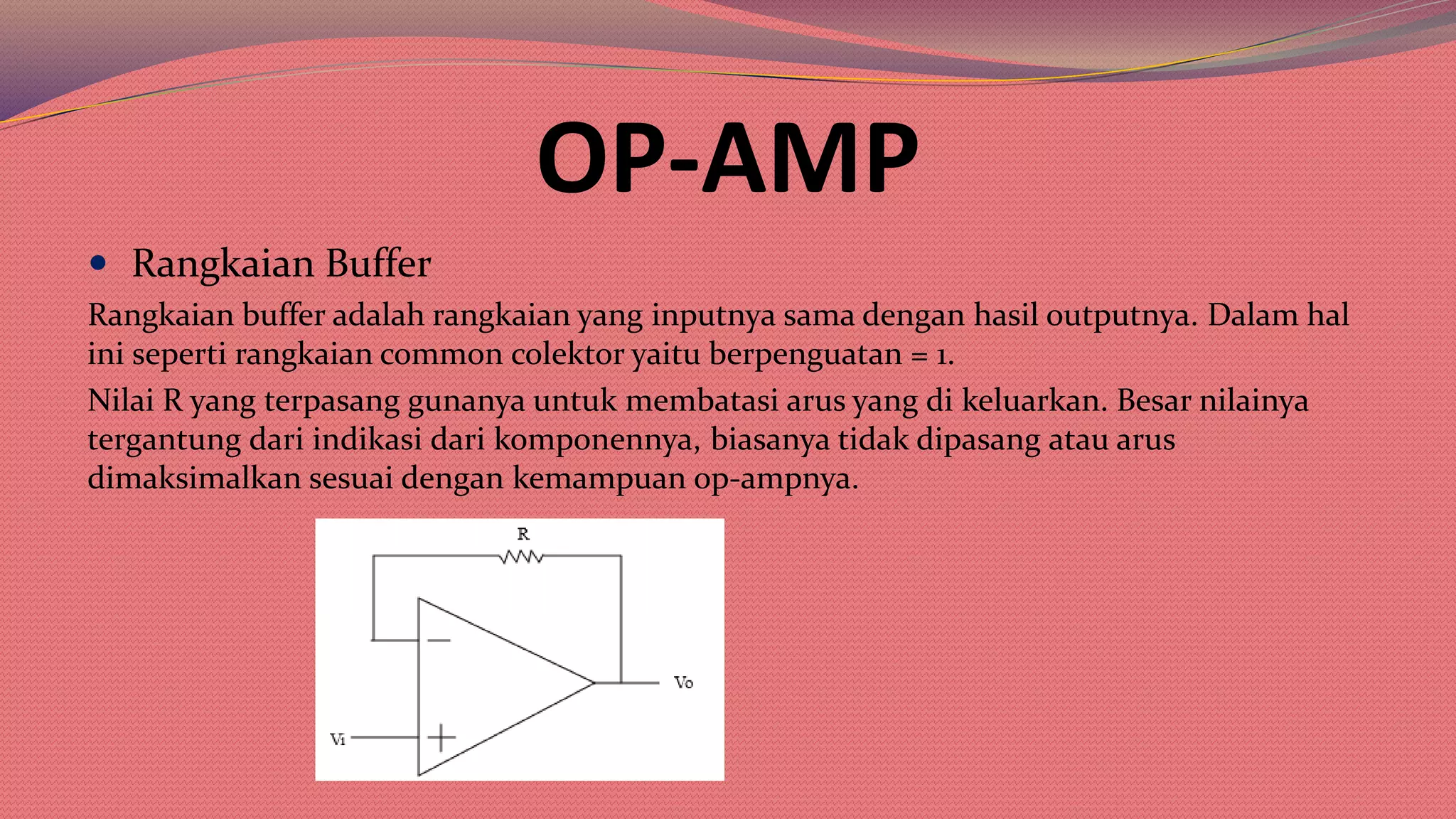 penguat dan op amp | PPTX