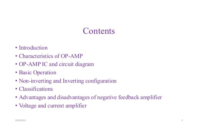 Operational Amplifier | PPT