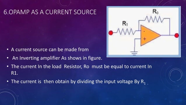 op amp.pptx | Computer Networking | Computing