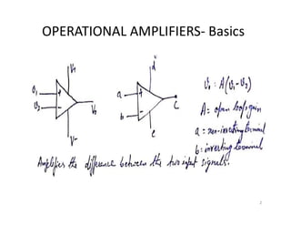 OPAMP.pdf on operational amplifiers and electronics | PDF