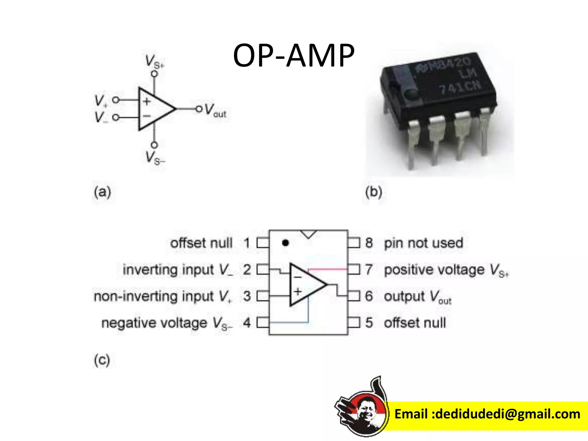Operational Amplifier Opamp Pptx