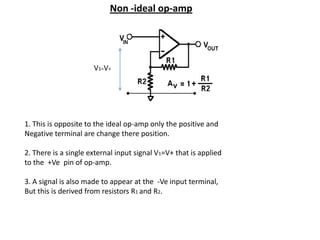 Op amp(operational amplifier) | PPTX