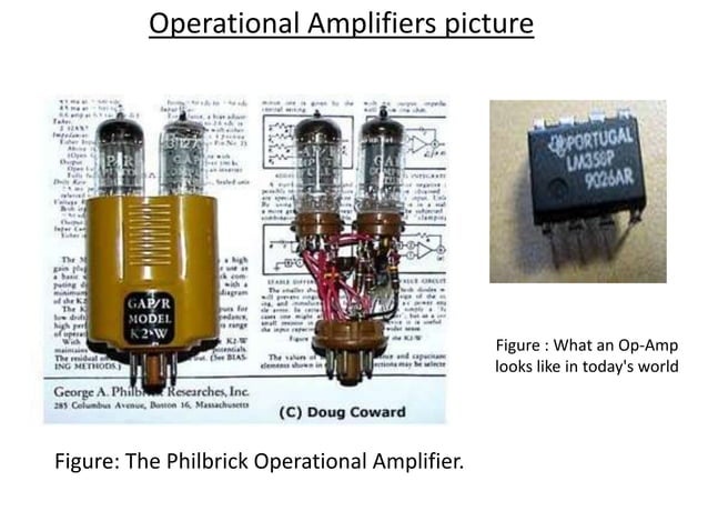 Op amp(operational amplifier) | PPTX