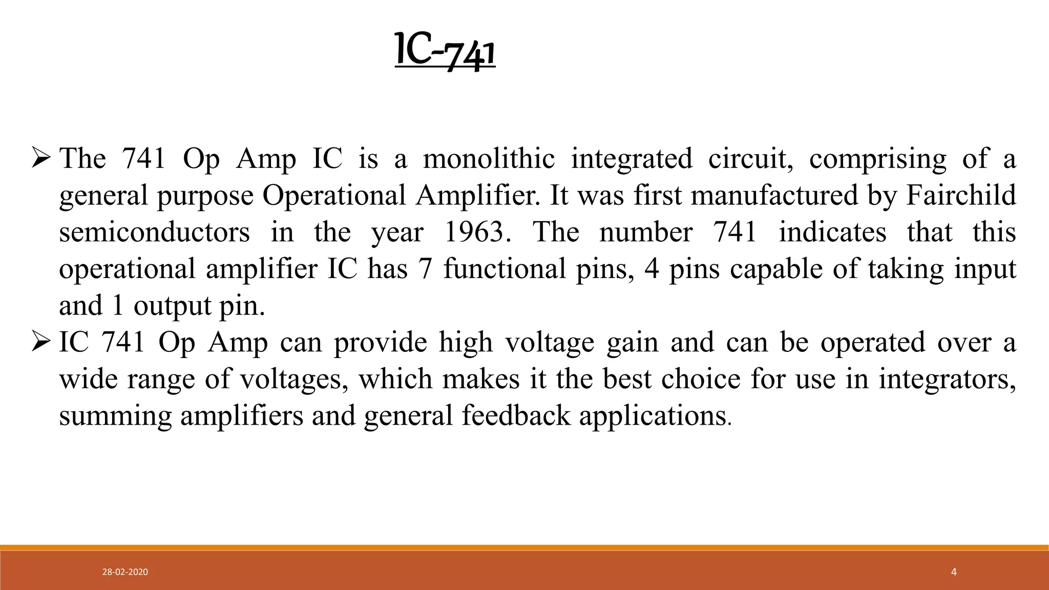 Opamp Integrator And Differentiator Pptx Digital Audio Computer Software And Applications