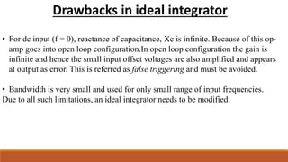 OPAMP integrator & differentiator.pptx