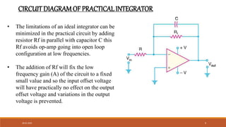 OPAMP integrator & differentiator.pptx