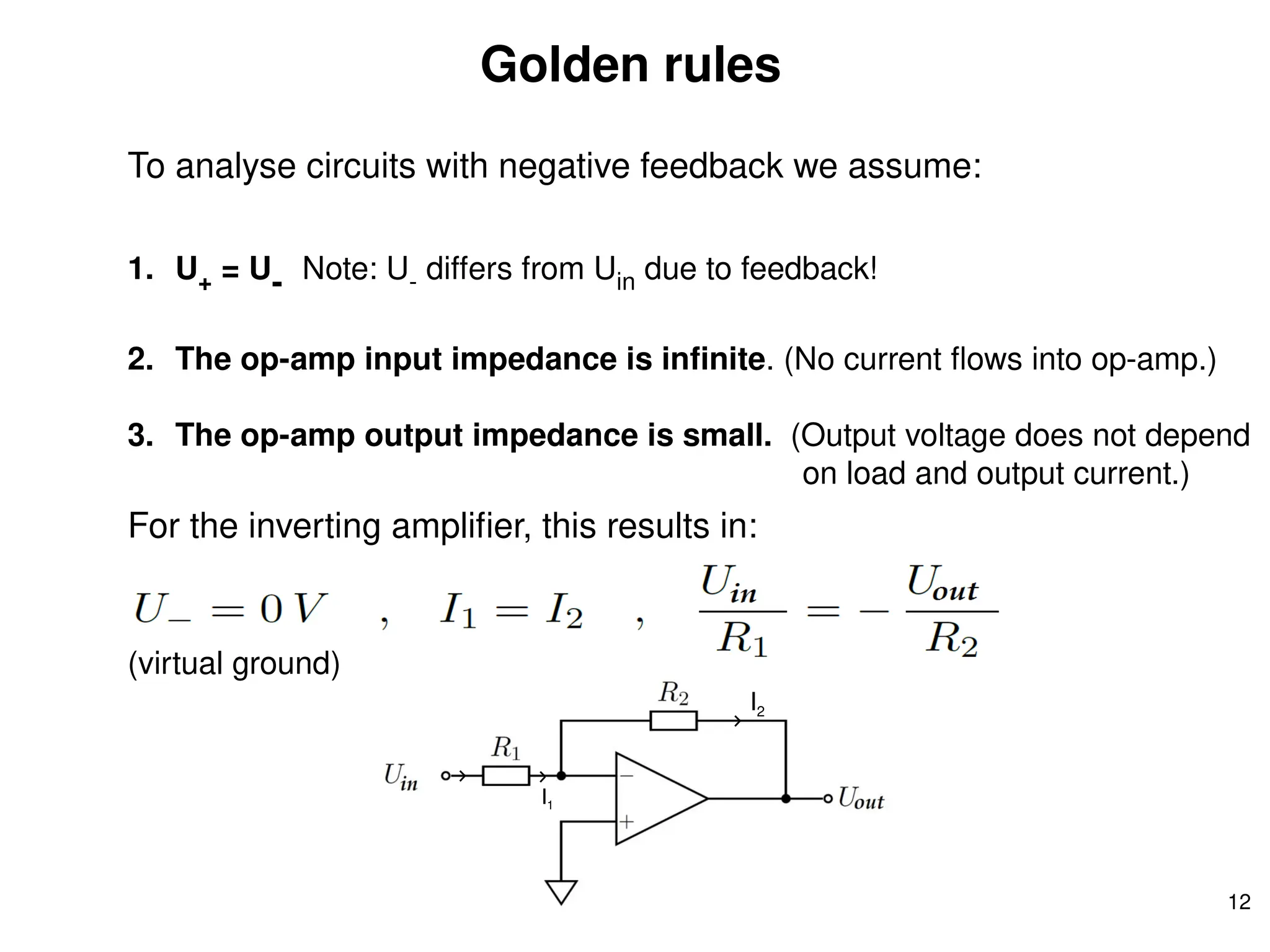 Teoria de opamps basica de circuitos electricos y electronicos | PPT