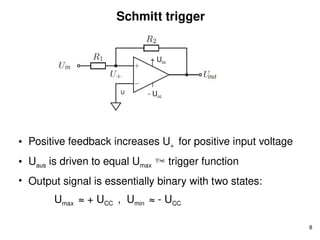 Teoria de opamps basica de circuitos electricos y electronicos | PPT