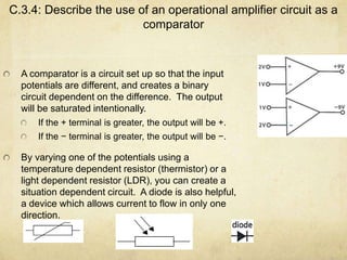 Op amps explained | PPTX | Computer Networking | Computing