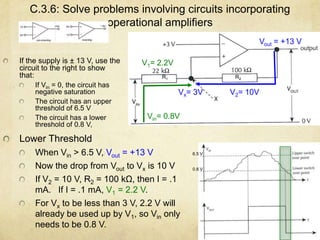 Op amps explained | PPTX | Computer Networking | Computing