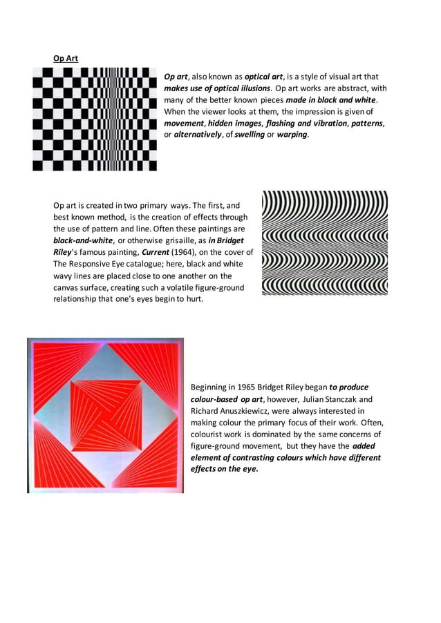 Op art | PDF