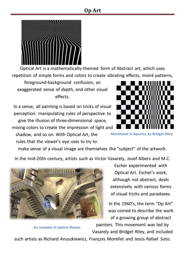 Op art | PDF
