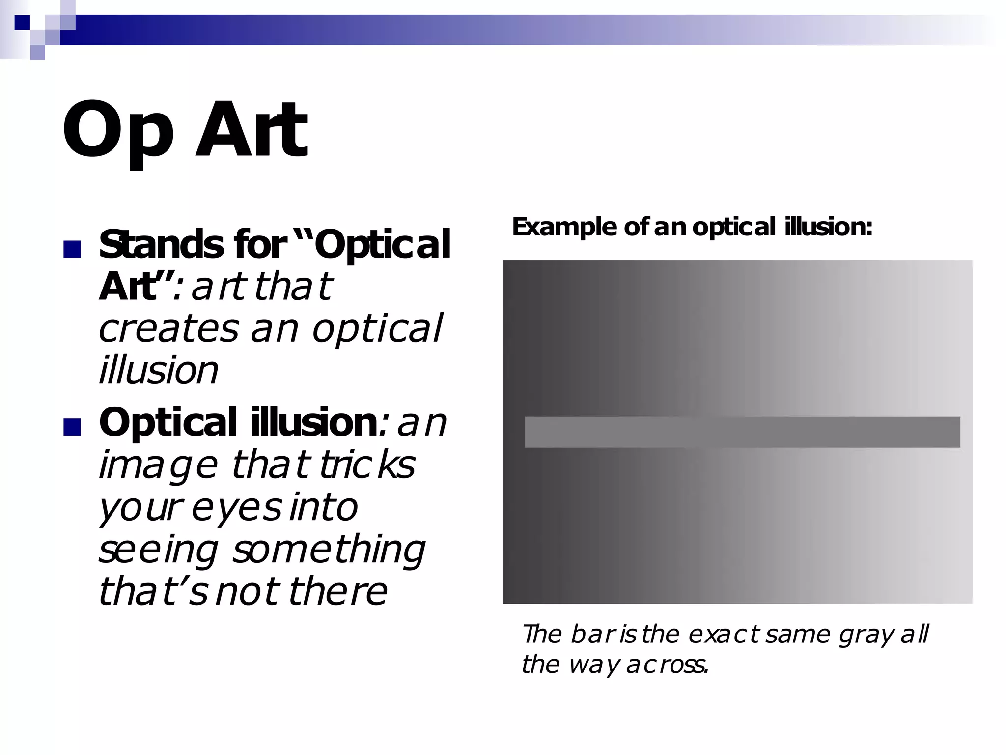 OP Art | PPTX