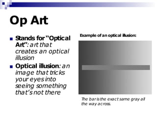 OP Art | PPTX