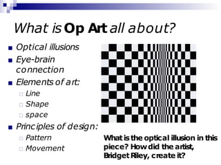 OP Art | PPTX
