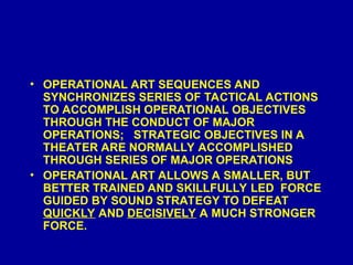 operational art in network centric warfare.ppt