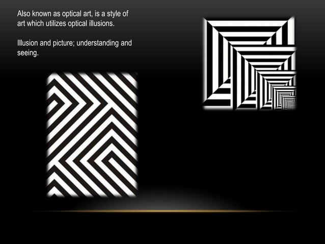 Op art powerpoint | PPTX | Modern Art | Fine Art